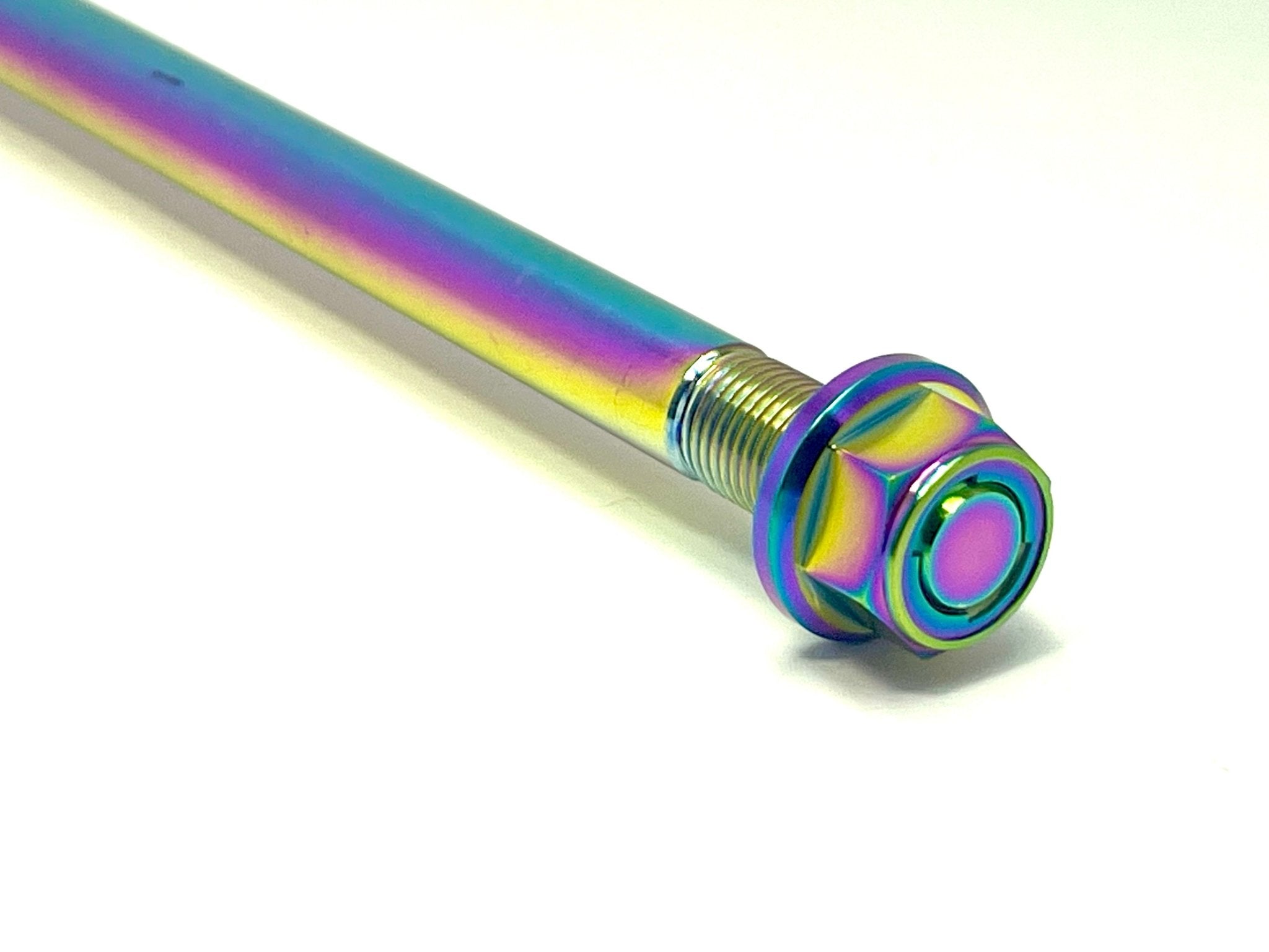 Surron/ Segway Titanium Rear Axle & Nut – Wicked E-Moto Surron/ Segway Titanium Rear Axle & Nut – Wicked E-Moto